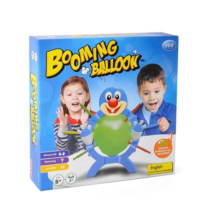 Jual Mainan Anak Family Fun Game Booming Balloon Permainan Pecah Balon ...
