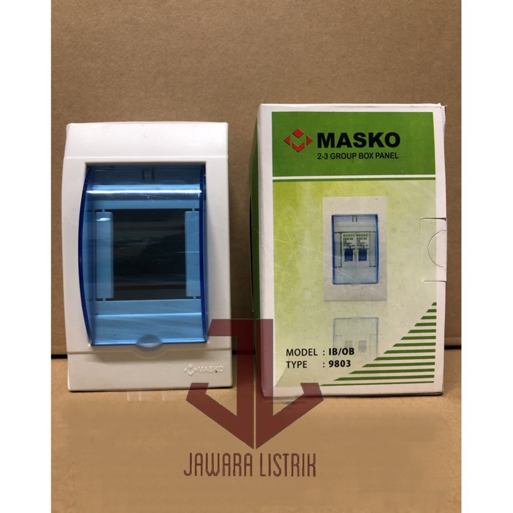 Jual BOX MCB 9803 2/3 GRUB IB / OB MERK MASKO INBOW OUTBOW | Shopee ...