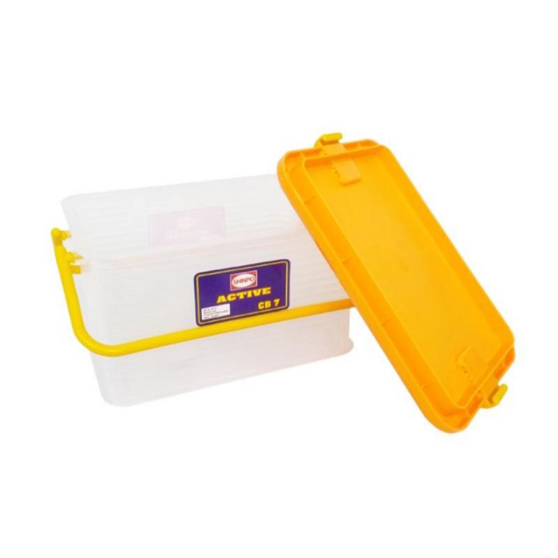 Jual SHINPO Kotak Penyimpanan Kontainer Plastik 7 L Active Container ...