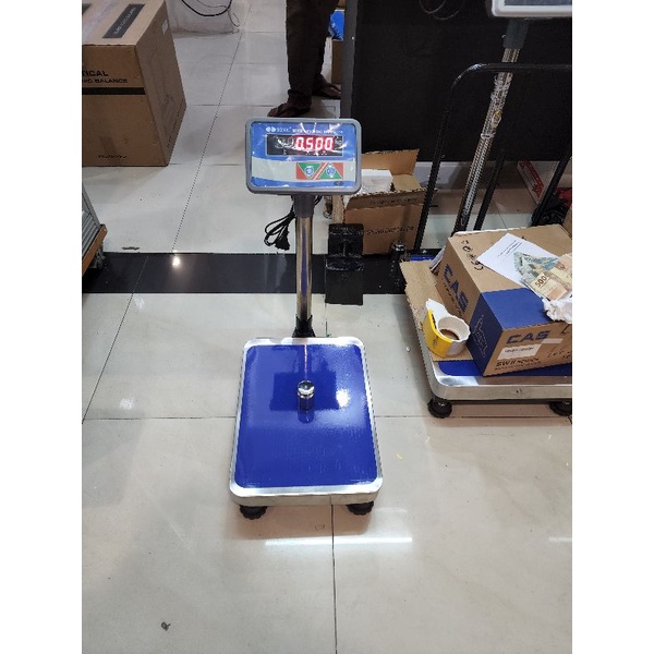 Jual timbangan duduk digital 100kg SONIC A1-5 / timbangan barang 75kg-100kg | Shopee Indonesia