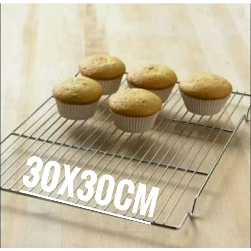 Jual Rak pendingin kue / colling rak ukuran 30x30cm | Shopee Indonesia