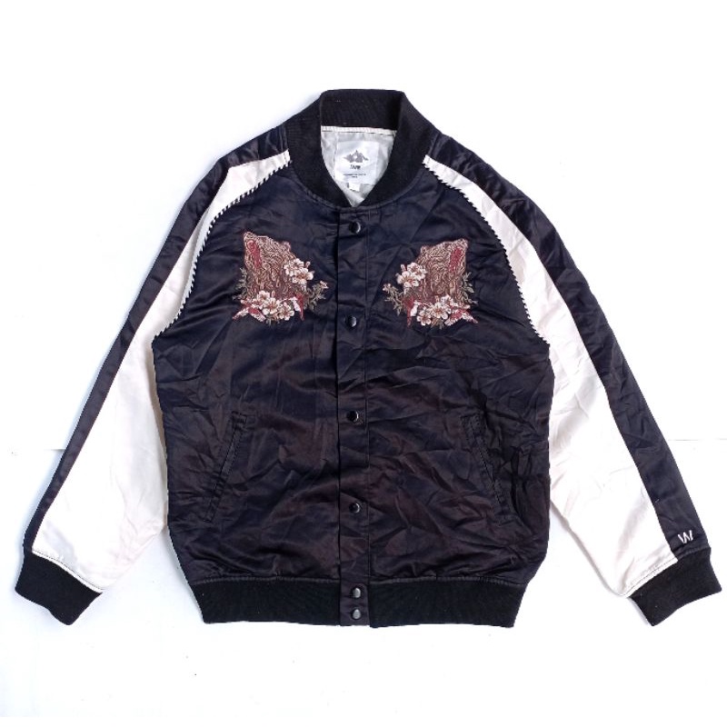 Jual jacket sukajan swib | Shopee Indonesia