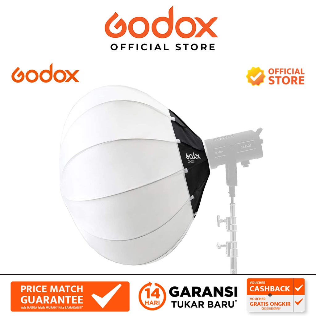 Jual Godox CS85D Collapsible Lantern Softbox / Godox CS85D Softbox ...