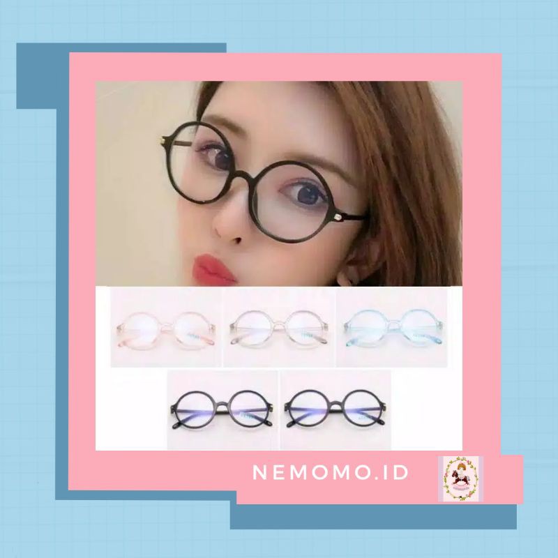 Jual Kacamata Frame Bulat Dewasa | Shopee Indonesia