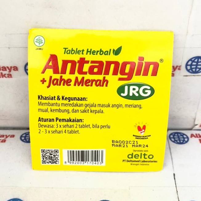 Jual ANTANGIN JRG TABLET PRODUK TERBAIK !! | Shopee Indonesia