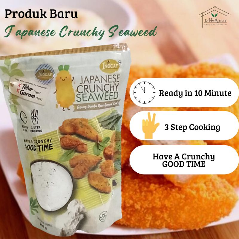 Jual Japanese Crunchy Seawed (Tepung Bumbu Rasa Rumput Laut) | Shopee ...