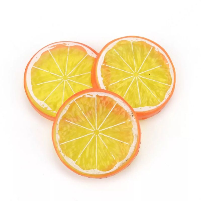 Jual Jeruk lemon slice lime slice potongan jeruk artificial lemon slice ...