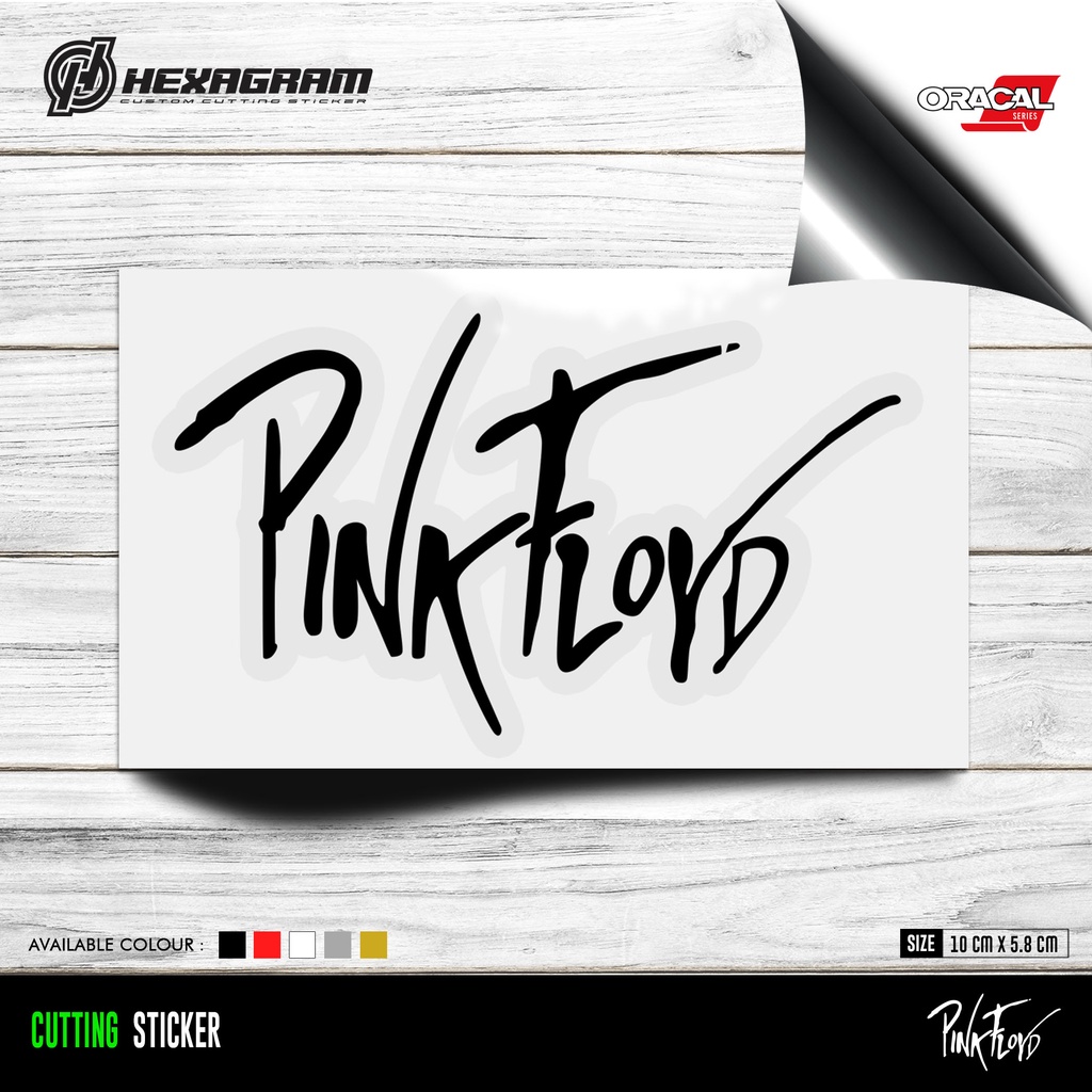 Jual Cutting Sticker Pink Floyd Band | Stiker Cutting Band Pink Floyd ...