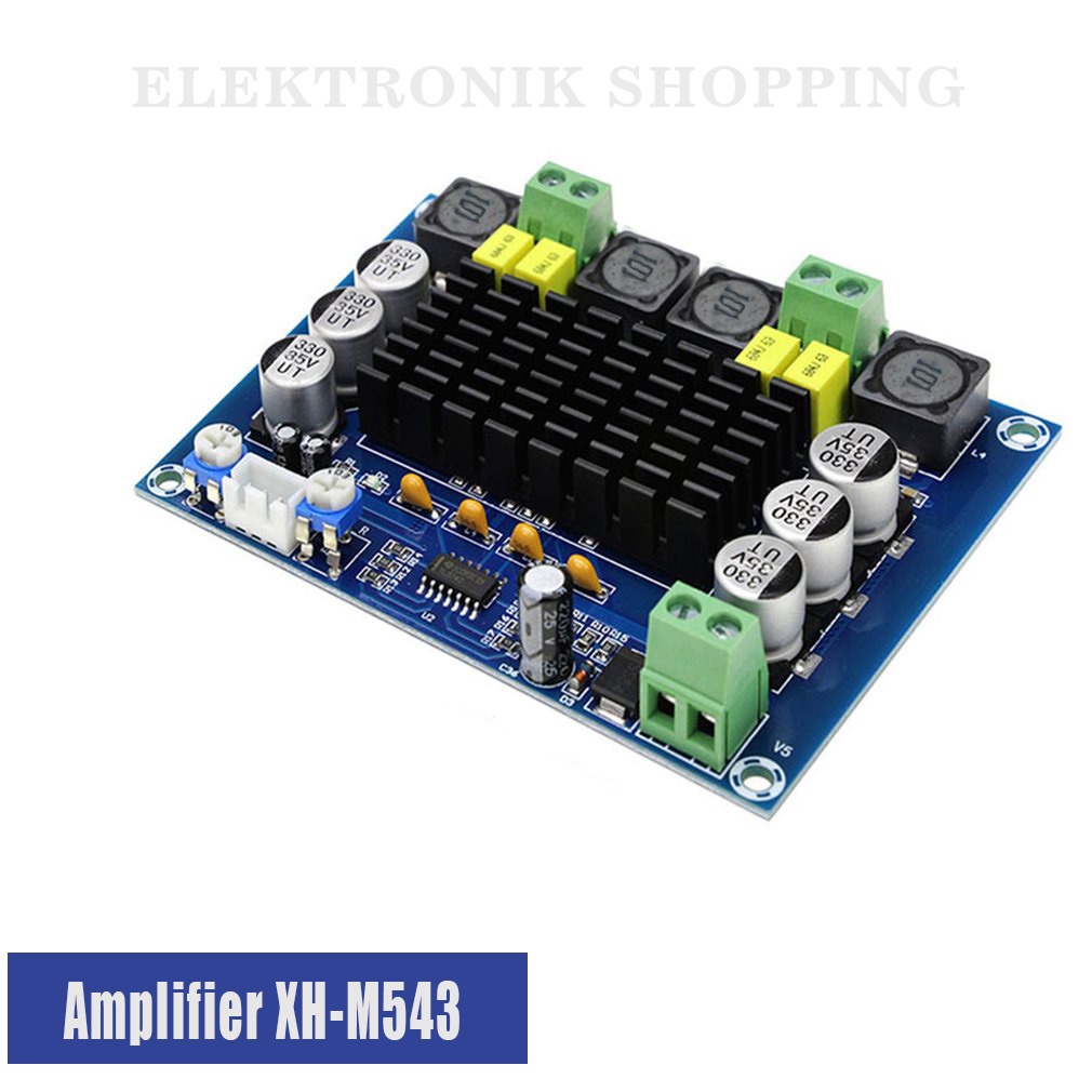 Jual Hi Power Amplifier 2x120W Stereo Subwofer XH-M543 | Shopee Indonesia