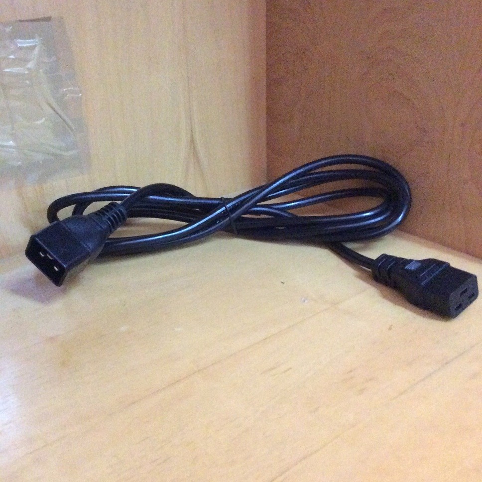 Jual Kabel Power UPS/Power Cord, C19 to C20, 3M / 3 Meter 20A / 20 ...
