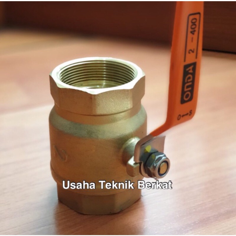 Jual Ball valve onda 2” inch kuningan asli original | Shopee Indonesia