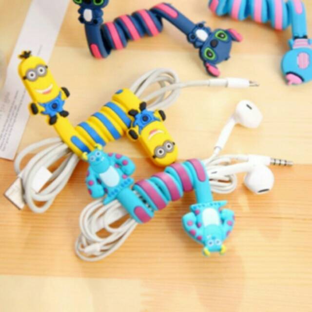 Jual Perapi Kabel Gulung/Cable Winder / Klip Kabel Karakter Kartun Imut ...
