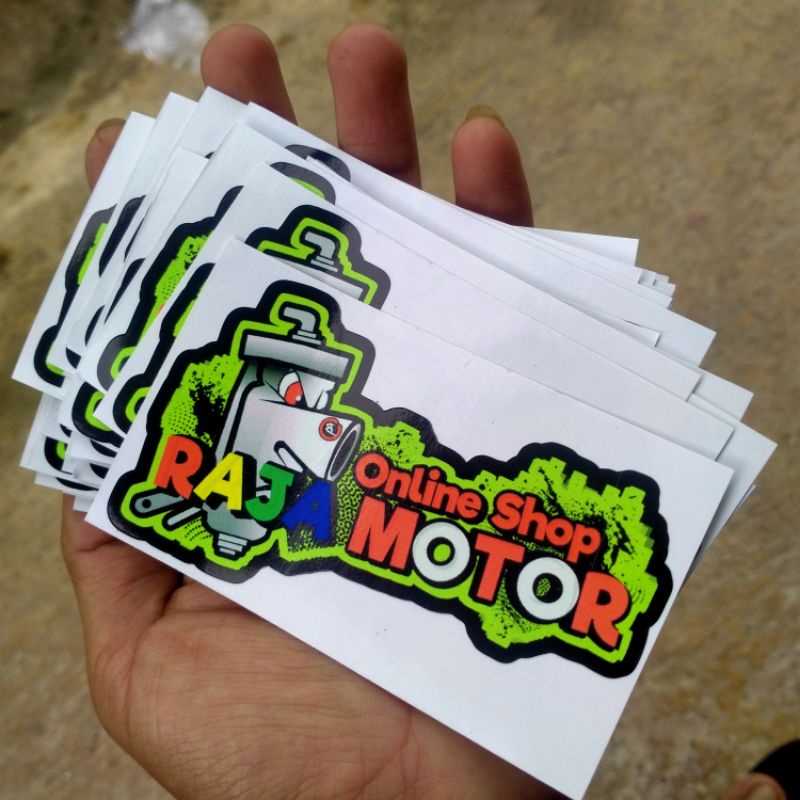 Jual Stiker Raja Motor Variasi Helm dan Body | Shopee Indonesia
