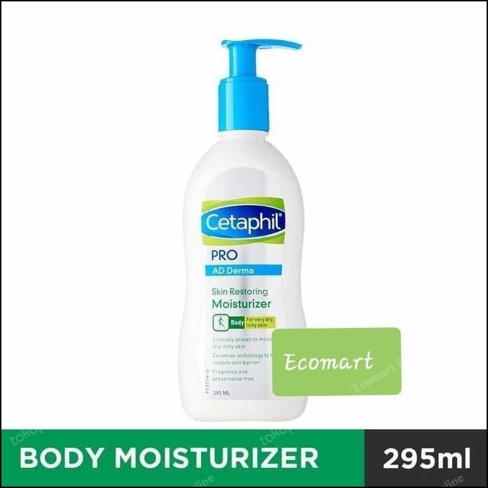 Jual CETAPHIL PRO AD DERMA RESTORADERM BODY MOISTURIZER 295 ML | Shopee ...