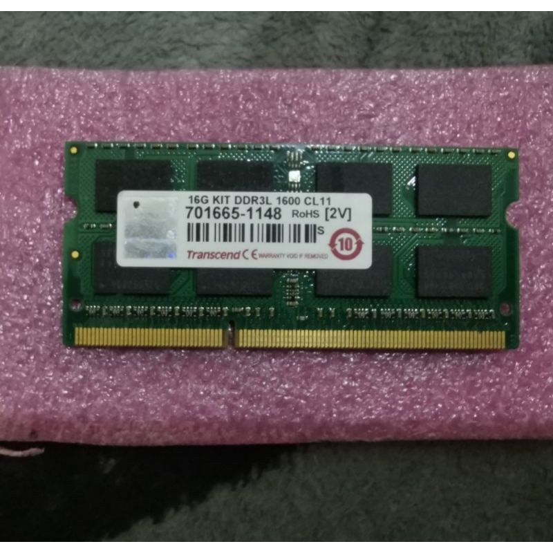 Jual RAM LAPTOP 16 GB DDR3L 1600mhz | Shopee Indonesia