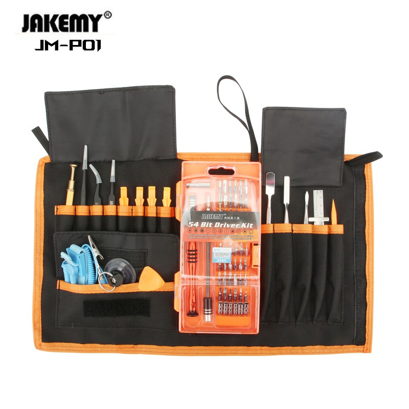 Jual Jakemy Obeng Toolkit JM-P01 74 in 1 Professional Electronic Repair Tool Kit | Shopee Indonesia