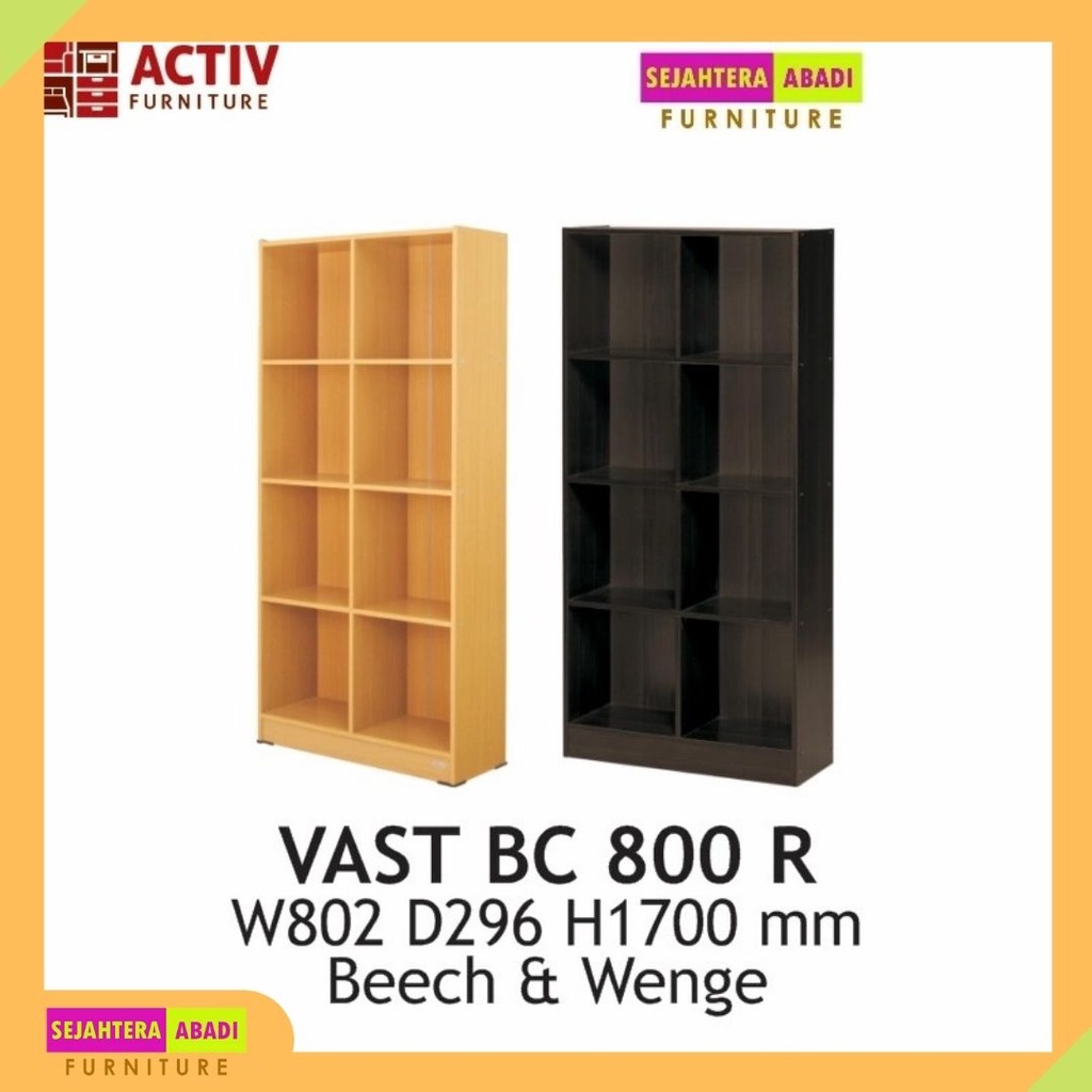 Jual rak serba guna, rak office, rak buku sedang, vast bc 800R active ...