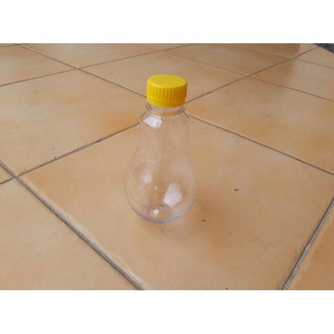 Jual Botol Bohlam Plastik 250Ml (50Pc) | Shopee Indonesia