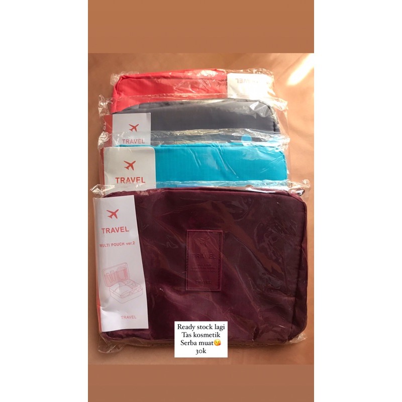 Jual tas kosmetik (muat banyak) | Shopee Indonesia