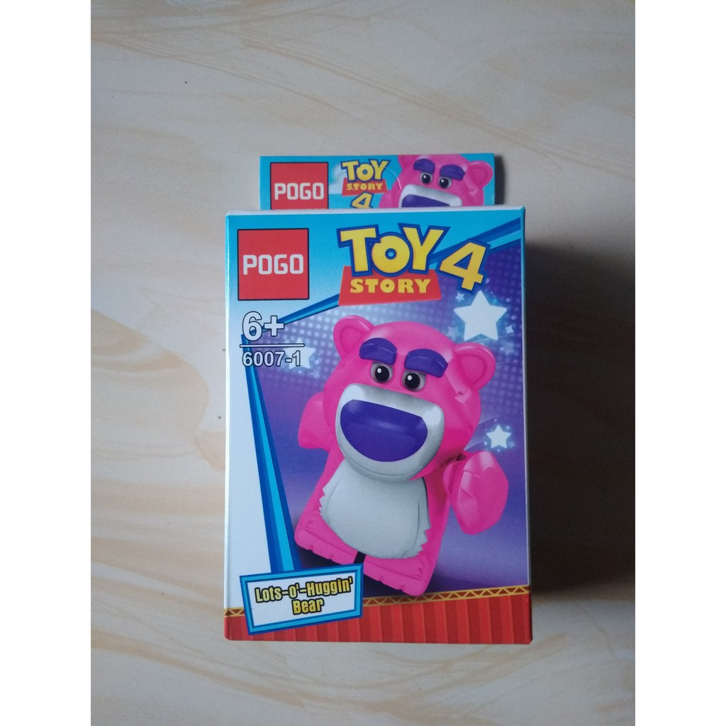 Jual POGO 6007-1 Disney Toy Story 4 Lots-o'-Huggin' Bear Minifigure ...
