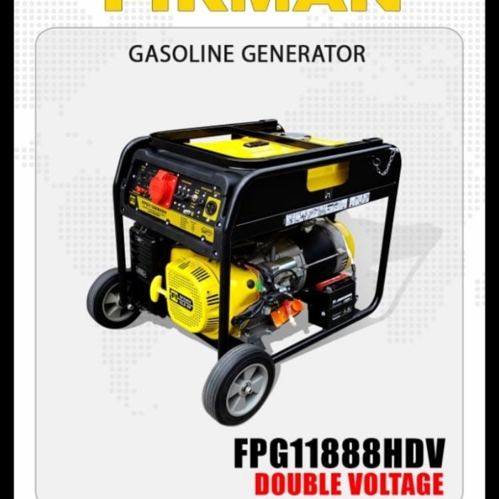 Jual Genset Firman 10kva 1phase & 3phase FIRMAN FPG11888HDV Double ...
