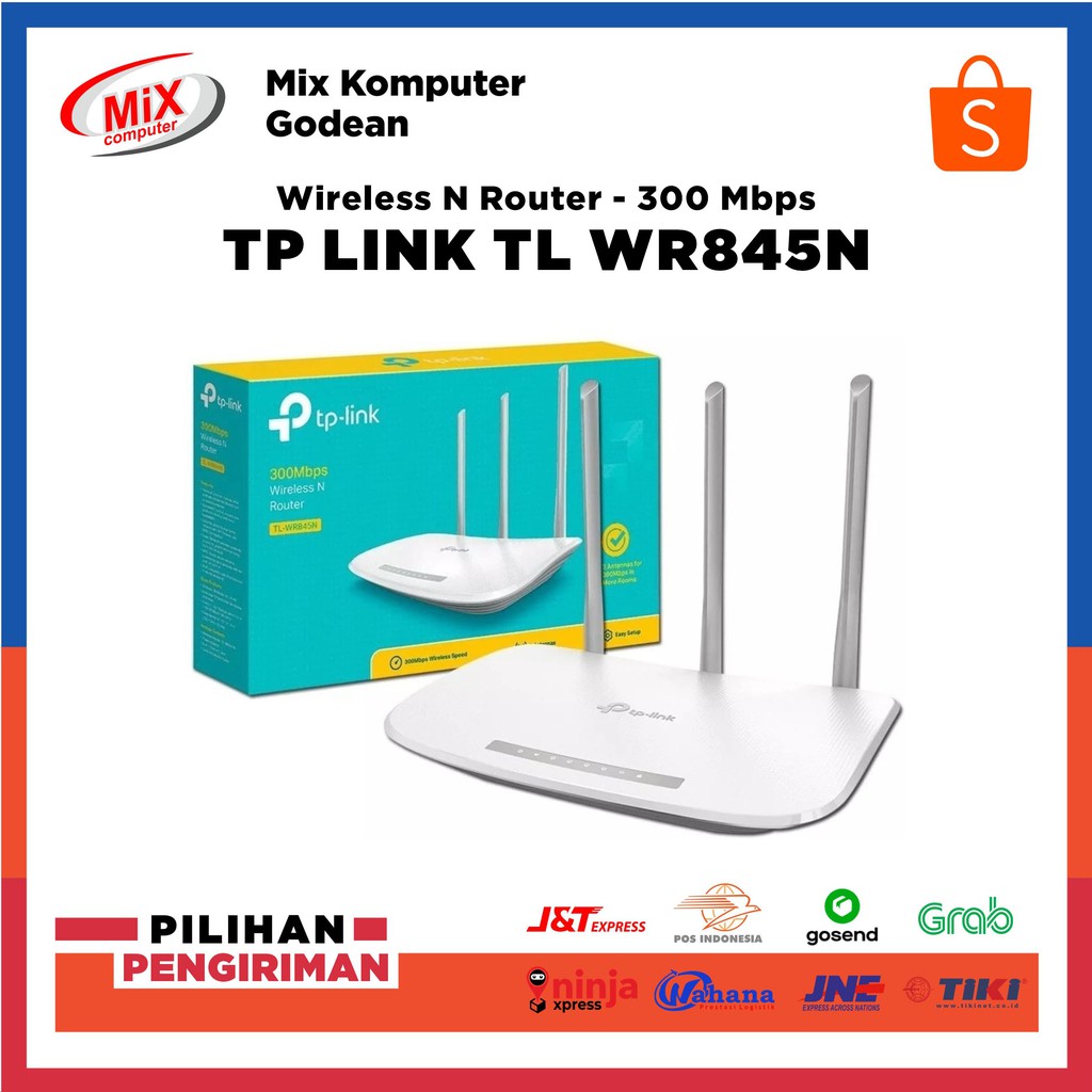 Jual Router TP-LINK TL-WR845N 300Mbps Wireless | Shopee Indonesia