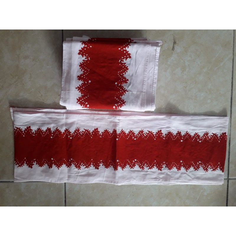 Jual kain sindur lembaran merah putih | Shopee Indonesia