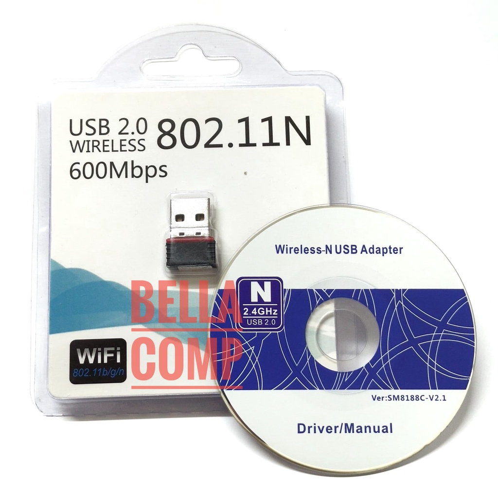 Jual USB Dongle Wireless WIFI Receiver USB Adapter 802.11N 600Mbps Antenna | Shopee Indonesia