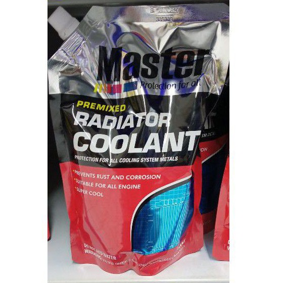Jual Air Radiator Master Colant Refil 1 Liter | Shopee Indonesia