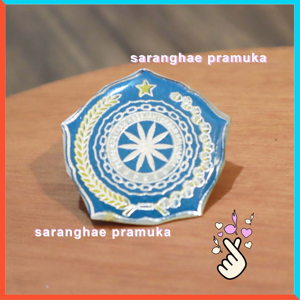 Jual Pin PKK Bros 3,5cm Besar Sesuai Peraturan Berkualitas Timbul bukan ...