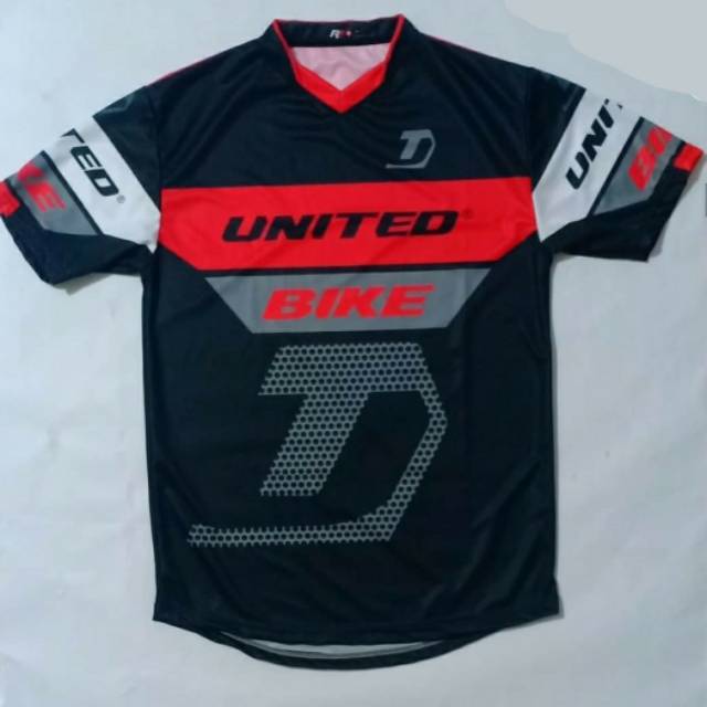 Jual Jersey sepeda MTB united bike>>Nama & FREE STIKER | Shopee Indonesia