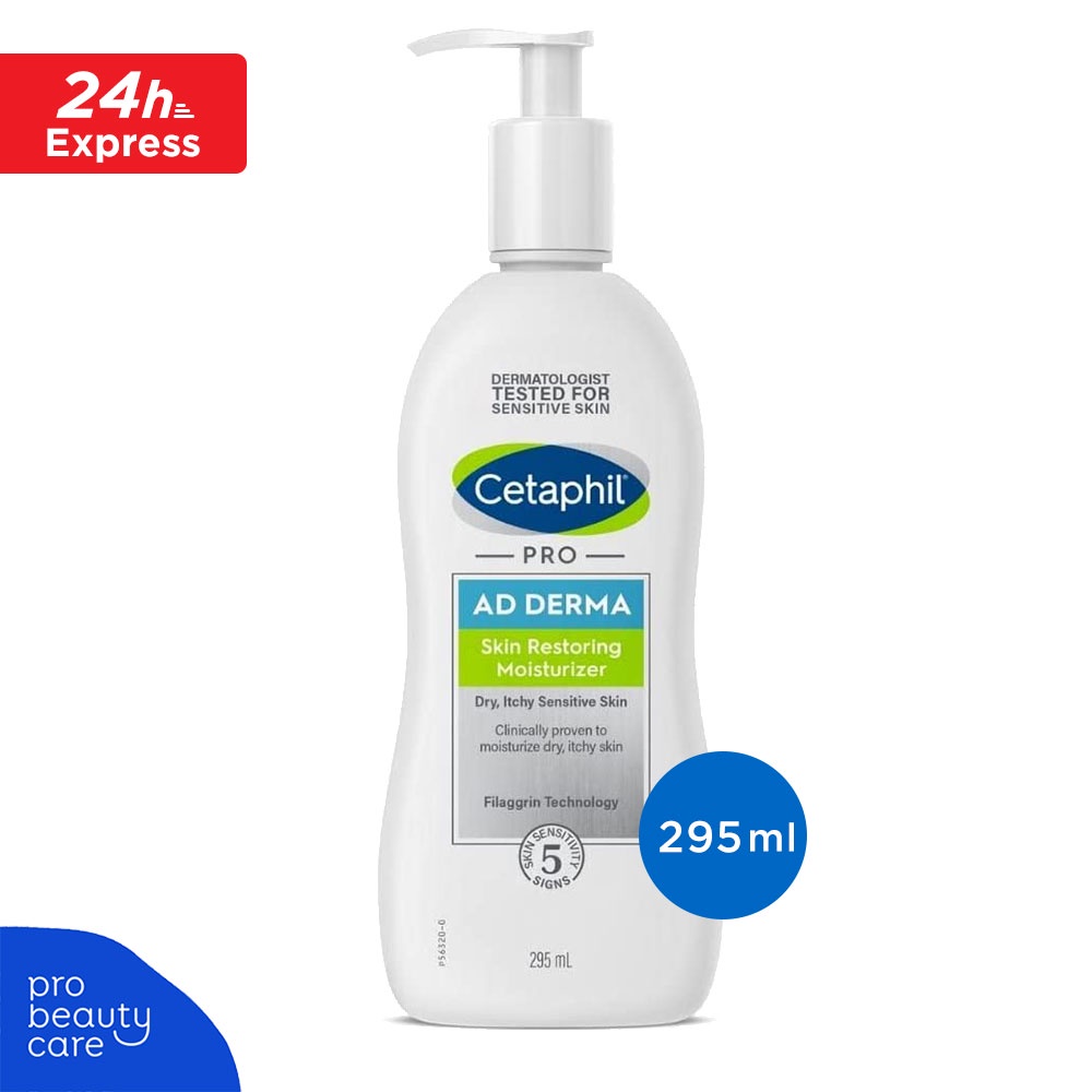 Jual Cetaphil - Pro Ad Derma Skin Restoring Wash / Moisturizer (295 ml ...