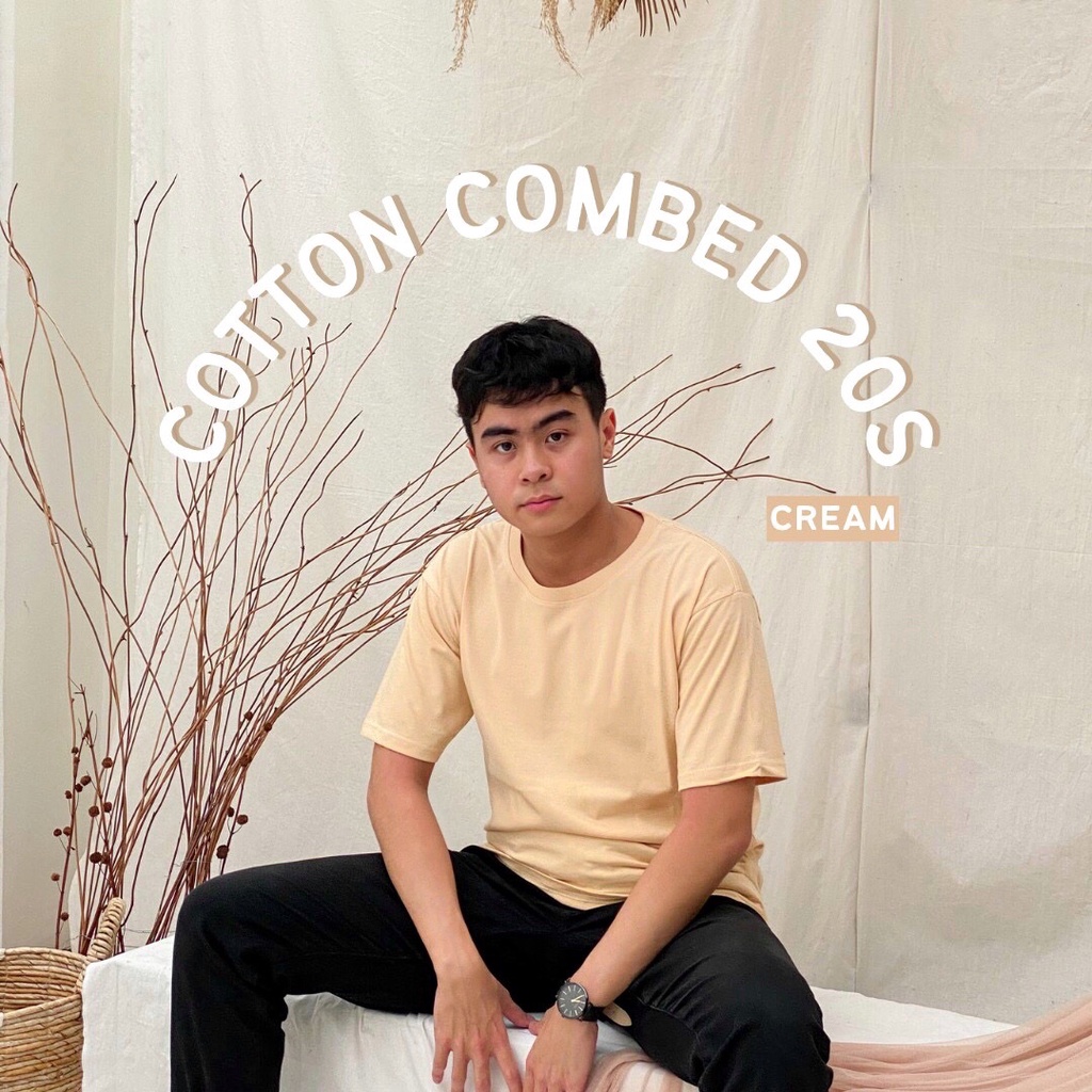 Jual [PASTEL SERIES] KAOS POLOS COTTON COMBED 20S | KATUN KOMBED UNISEX ...