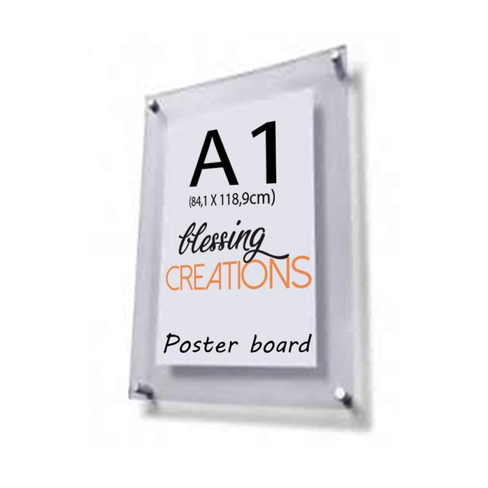 Jual Poster Frame Display Acrylic/Akrilik ukuran A1 | Shopee Indonesia
