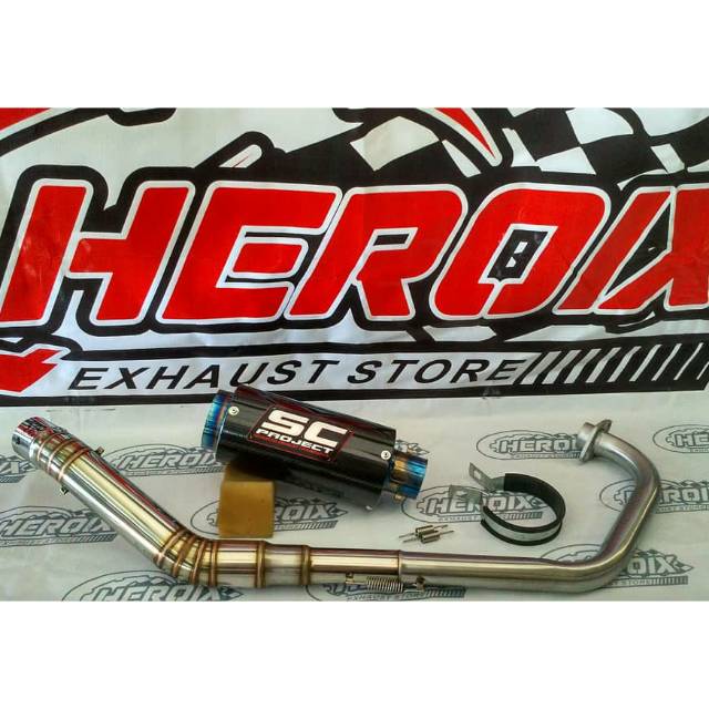 Jual Knalpot Racing SC project Carbon series All varian 150cc | Shopee ...