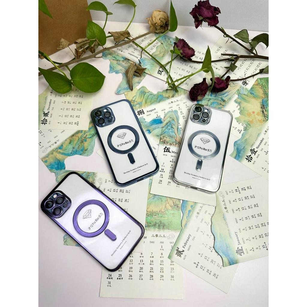 Jual IPH 7/8 - IPH 7+/8+ - Case Premium Magsafe Metallic Lens ...
