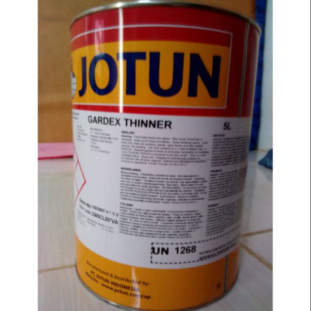 Jual Thinner JOTUN Gardex Thinner 5L | Shopee Indonesia