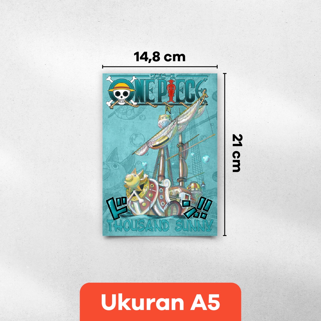 Jual Poster Mugiwara One Piece Mugiwara Illustrasi Crew 1 SET ISI 10 ...