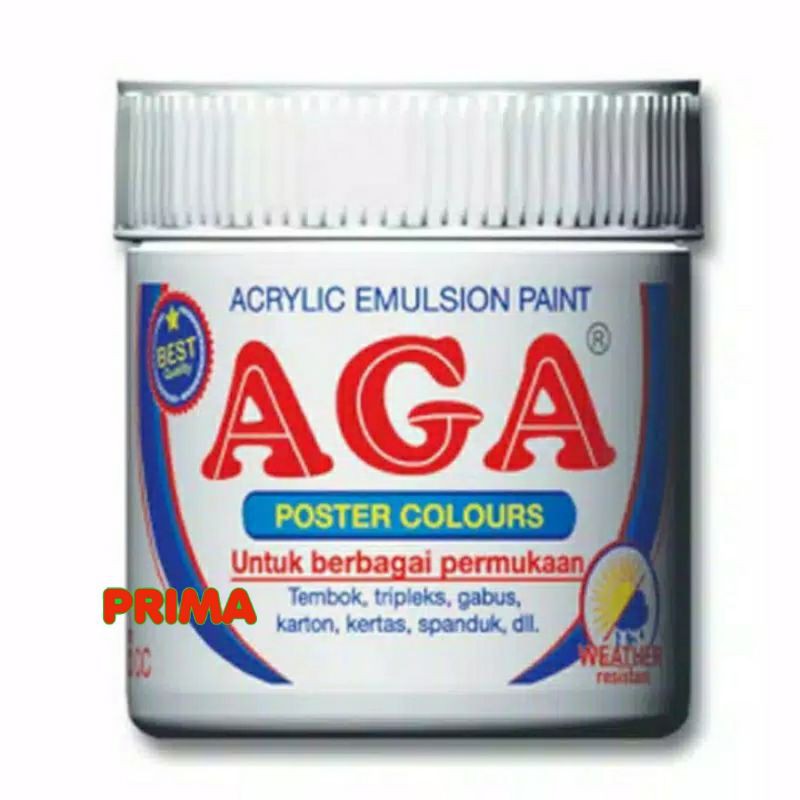 Jual CAT AGA POSTER 100CC (WARNA LENGKAP) - BAG 1 WARNA STANDARD ...