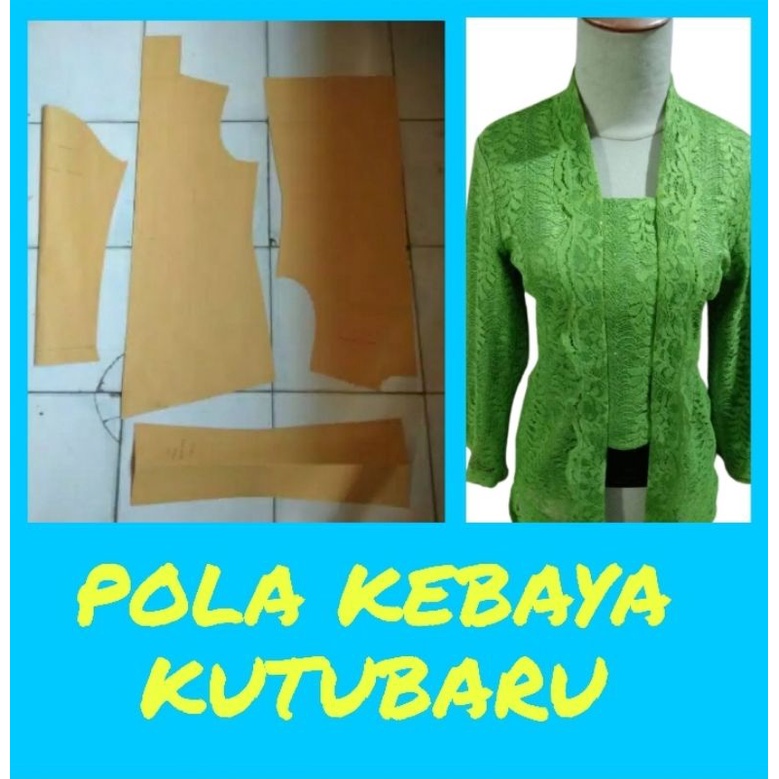 Jual pola kebaya kutu baru isi 5 ukuran S M L XL XXL | Shopee Indonesia