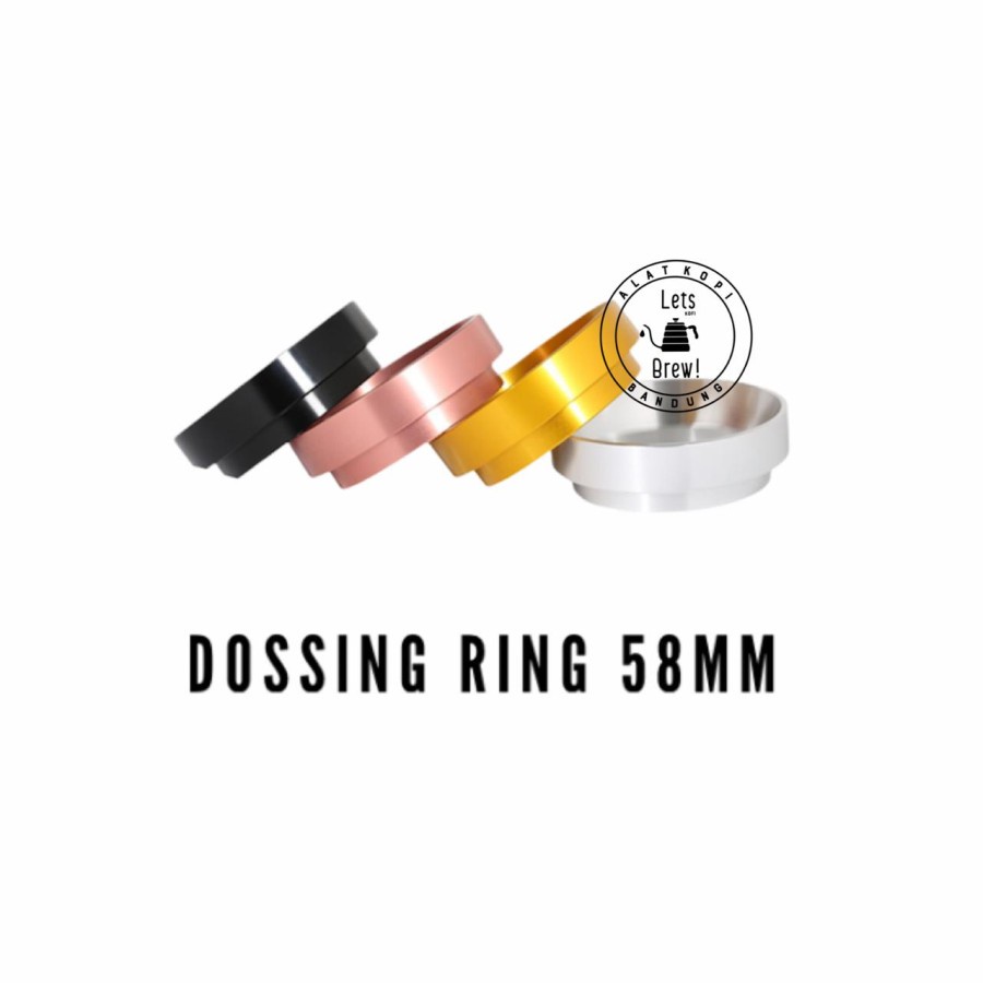 Jual Dosing Ring 58mm Aluminium / Ring Distribution 58mm / Dosing ring ...