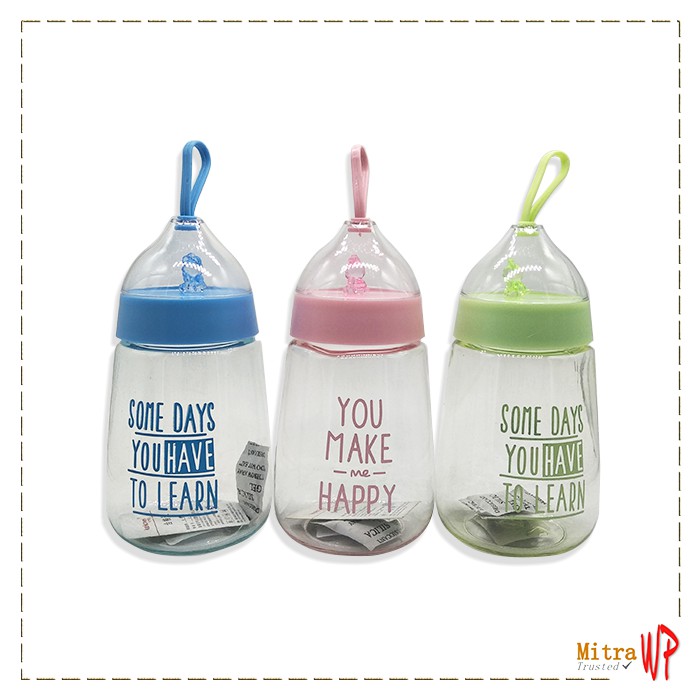 Jual Botol Egg Caption 450ml - Botol Air Minum Lucu B040 - Biru ...