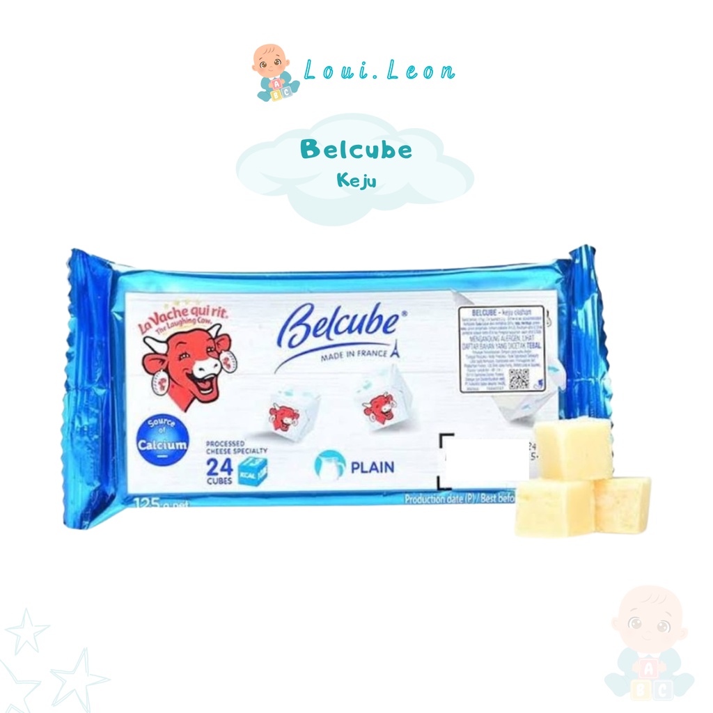 Jual Belcube keju MPASI keju plan makanan bayi belajar makan | Shopee ...