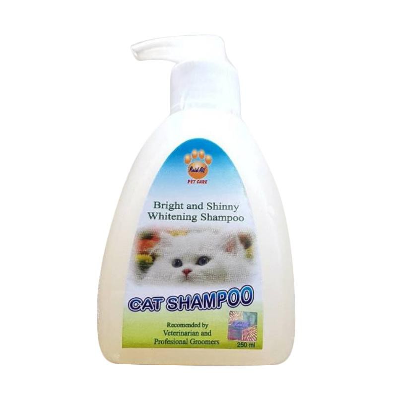 Jual Shampoo Shampo Sampo Kucing RAID ALL BRIGHT and SHINY WHITENING ...