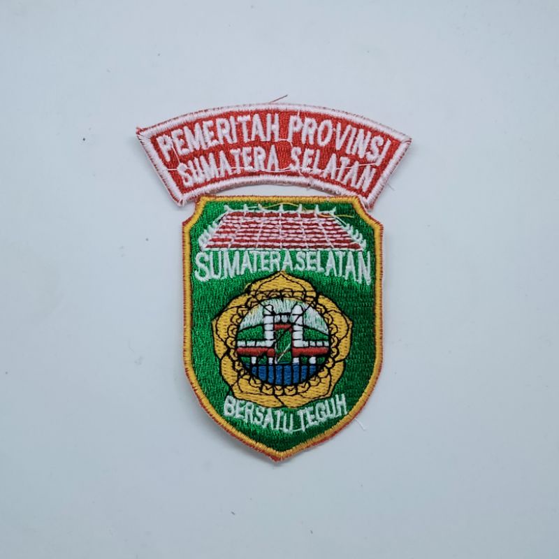 Jual Logo Bordir Provinsi Sumatera Selatan / Begde / Badge / Logo ...