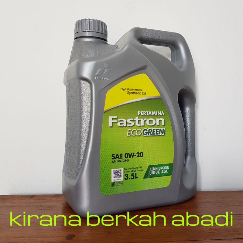 Jual fastron eco 0w20 SN 3,5 LITER | Shopee Indonesia