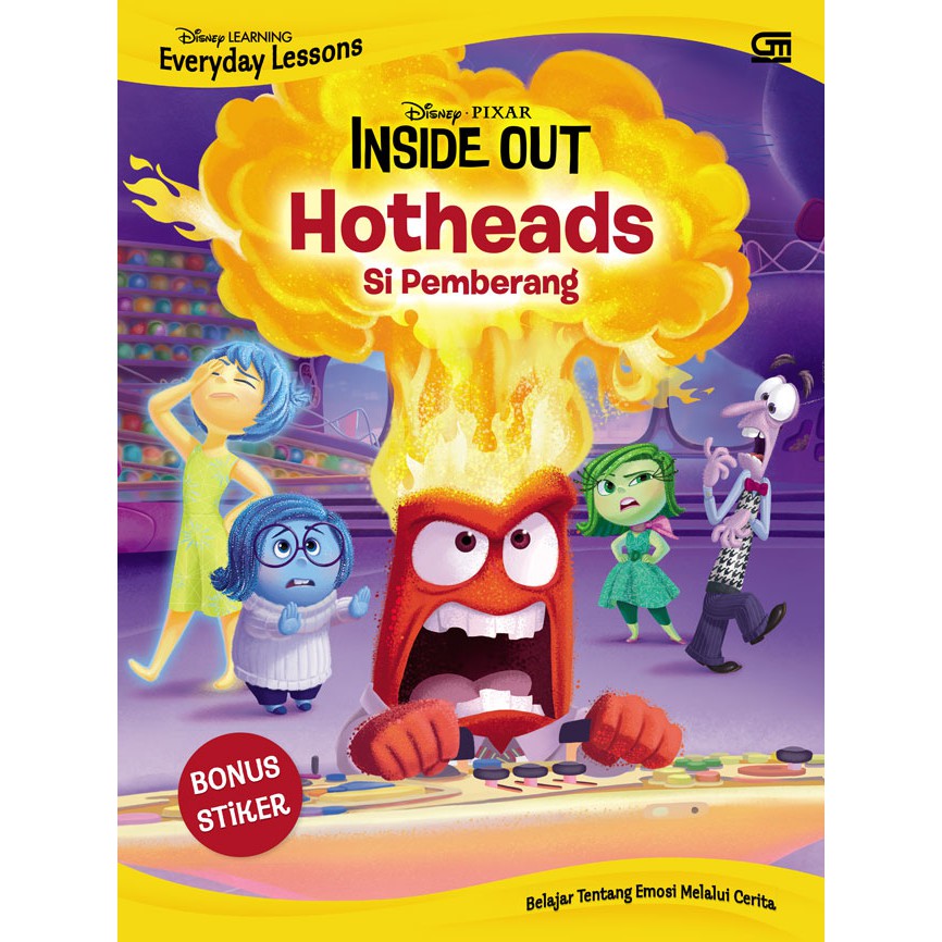 Jual Everyday Lessons: Inside Out: Si Pemberang (Hotheads) (Disney ...