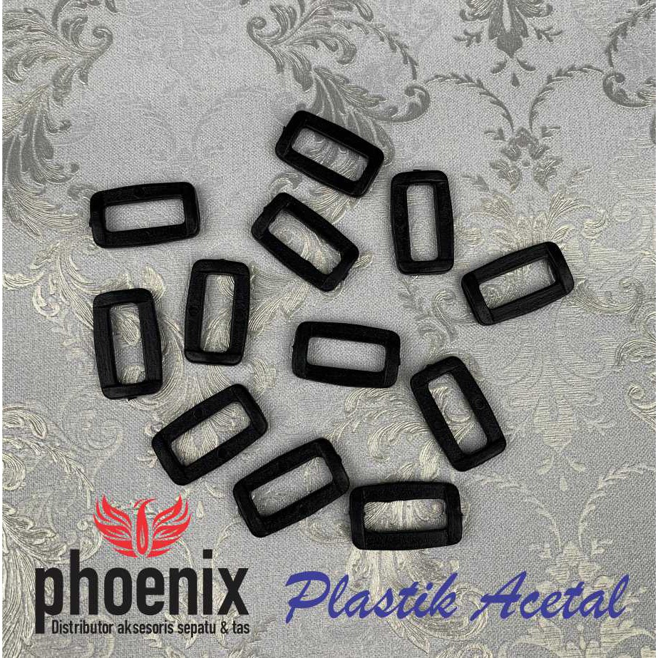 Jual Ring kotak Plastik 2 cm / acetal / 12 pcs | Shopee Indonesia