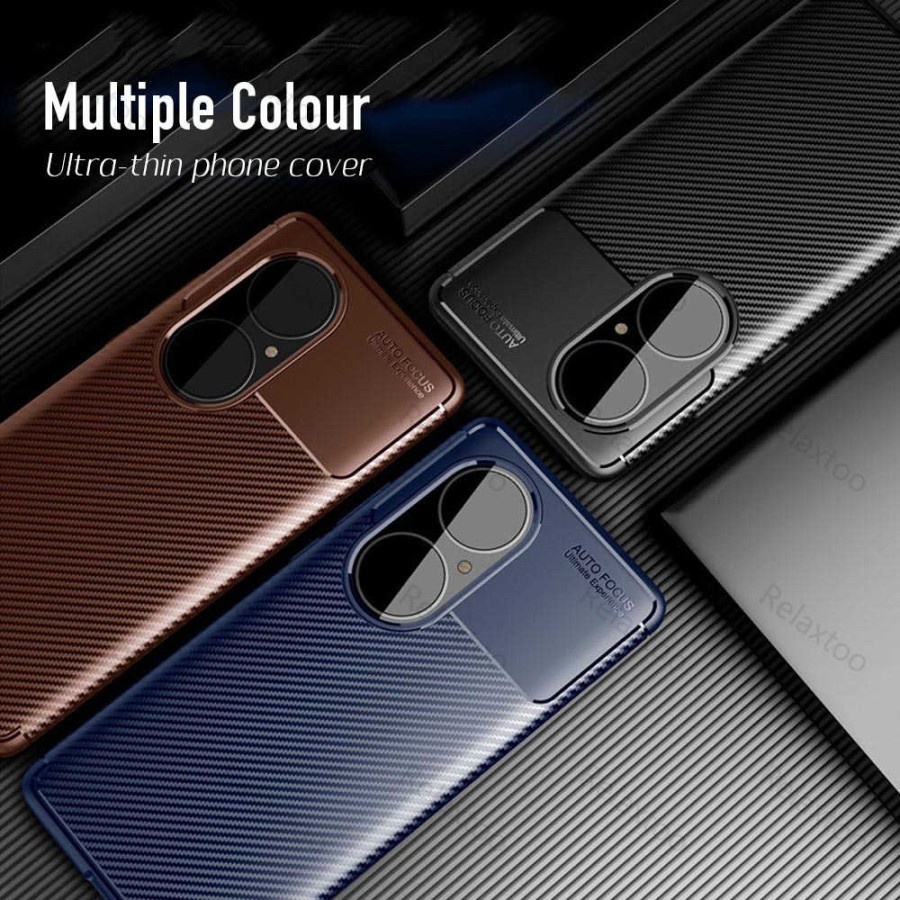 Jual FOCUS CARBON HUAWEI P50 PRO FOCUS CARBON SOFTCASE CARBON | Shopee ...