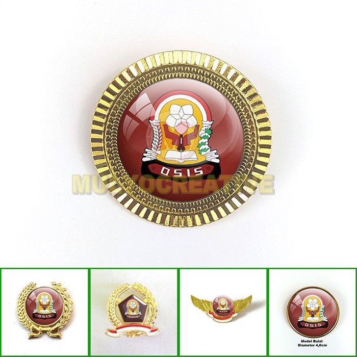 Jual Pin OSIS Wing Bros Logo OSIS SMA Logam Kuningan Cor | Shopee Indonesia